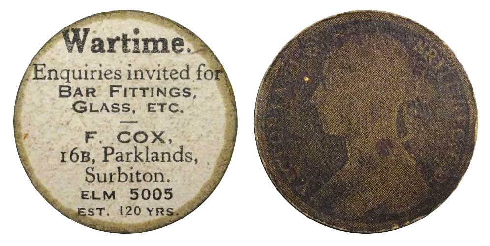 Card Advertising Tokens c.1930? Part 3-Gary Oddie and Alan Judd – BNS ...