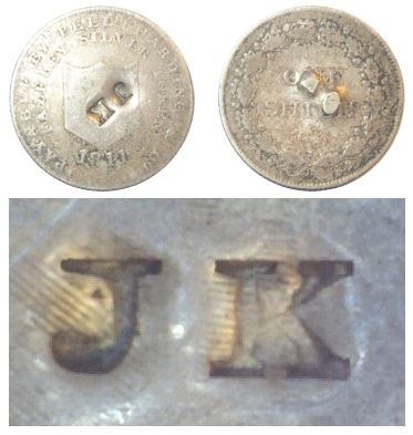 Countermarked 1811-12 Silver Shilling Tokens – Gary Oddie – BNS ...