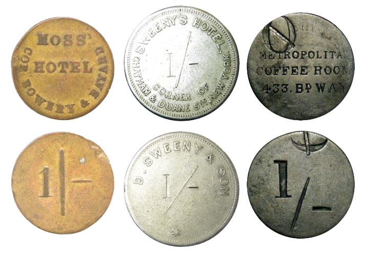 Some Unusual New York Hotel Tokens – Gary Oddie – BNS Research Blog